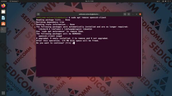 Основы Linux для программируемых сетей и систем — удаление программ в Линукс, DevNet / DevOps ...