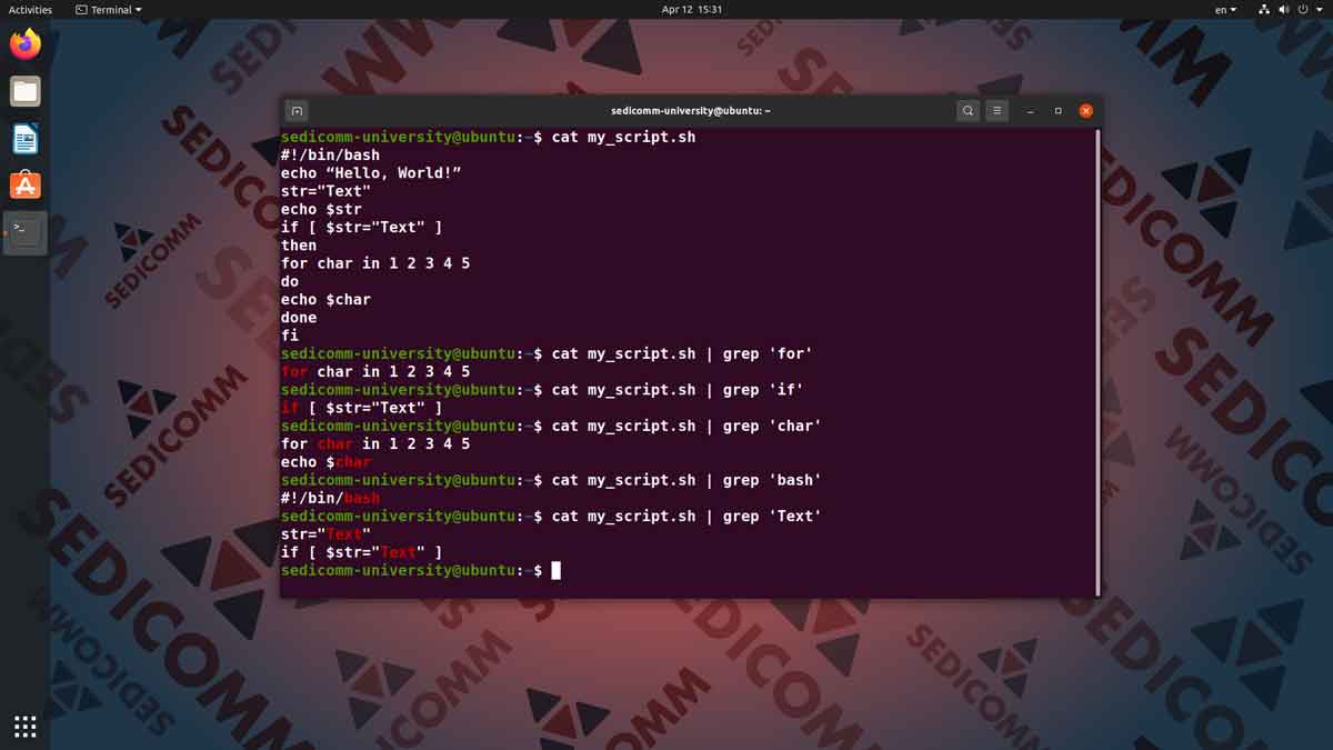 Cómo encontrar una palabra o frase en un documento de texto, curso de conferencias sobre el ...
