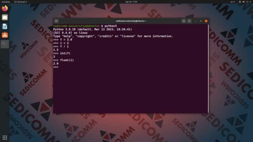 Dasar-dasar Python untuk Jaringan dan Sistem yang Dapat Diprogram - Tipe Data Nyata, Kursus ...