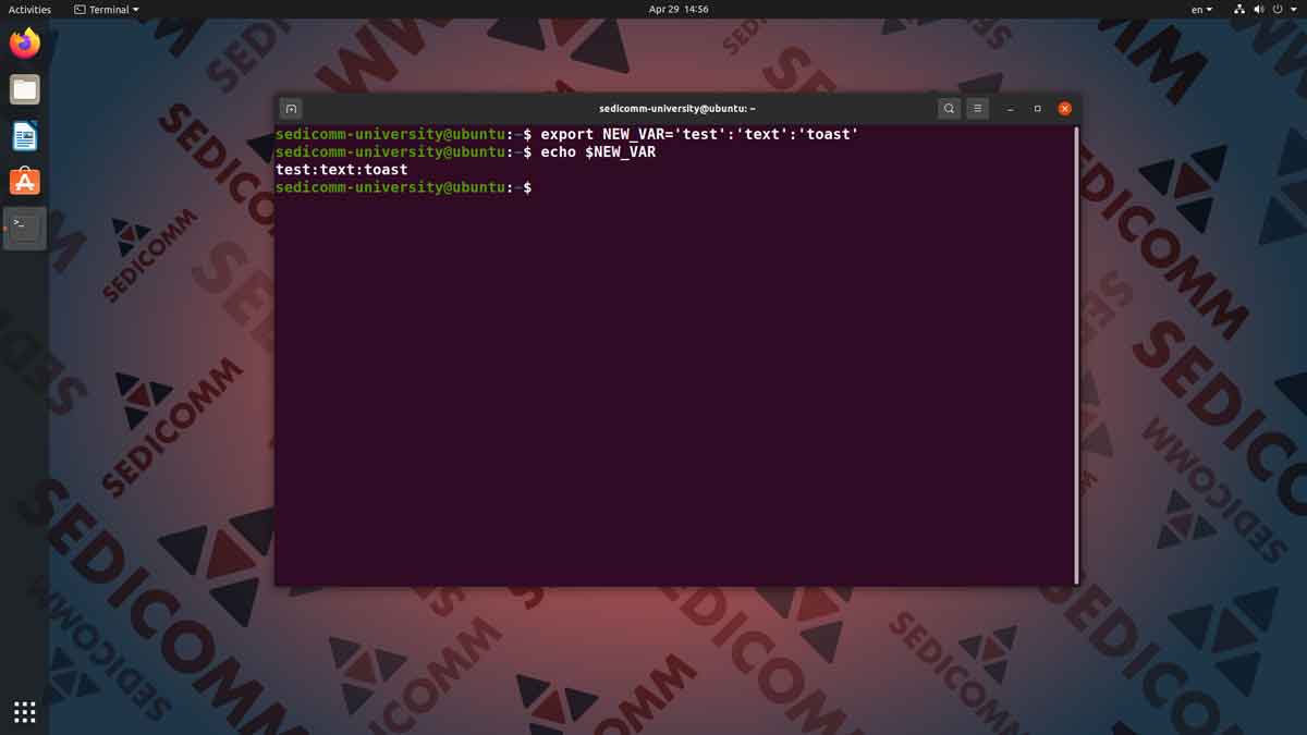 Linux Environment Variables Part 2 Best Linux Courses Warsaw Cisco Networking Academy