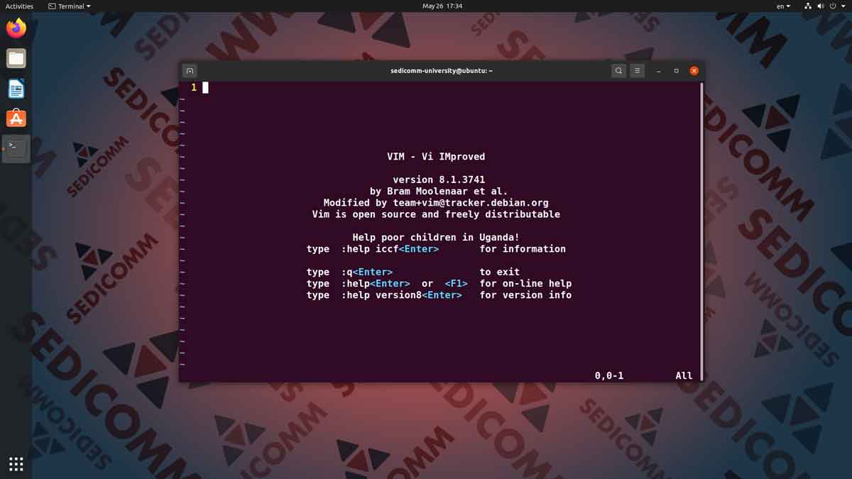 Texteditor vim, beste Kurse zu Linux Tartu – Cisco Networking Academy ...
