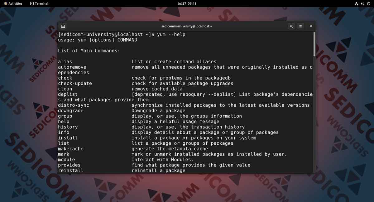 Yum 软件包管理器、linux 课程个人培训 维尔纽斯 Cisco Networking Academy、linux