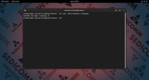 Orden de arranque de Linux usando CentOS 9 Stream como ejemplo, cursos de Astra Linux Ashgabat ...
