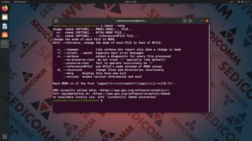 Fayl atributlarini o'zgartirish - chown va chmod buyruqlari, Linux ...