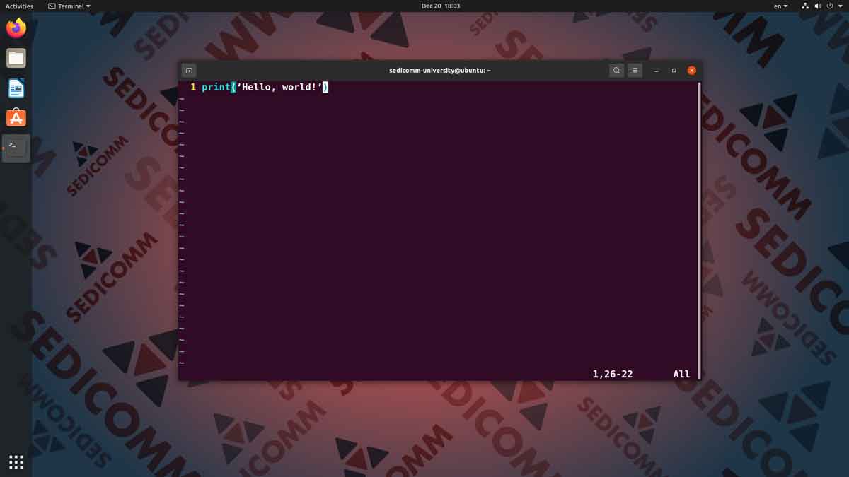 Uruchamianie programu w Pythonie z linii poleceń, kursy online DevOps ...